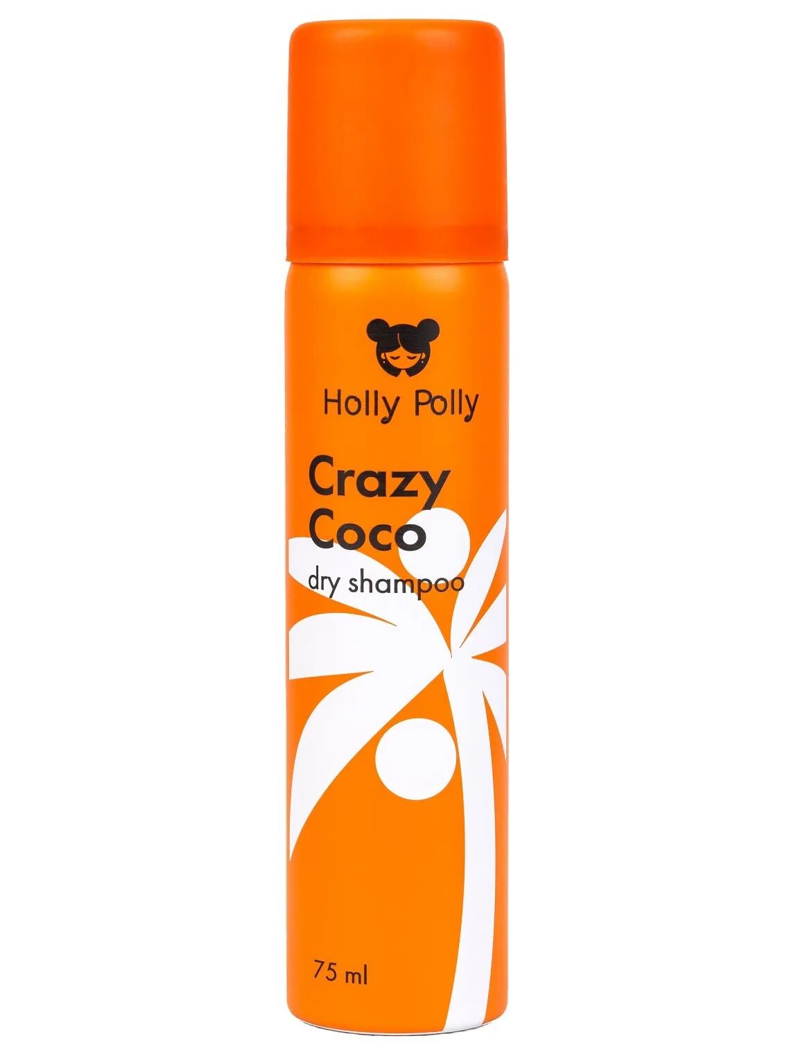 Holly Polly Сухой шампунь Crazy Coco для всех типов волос, 75 мл