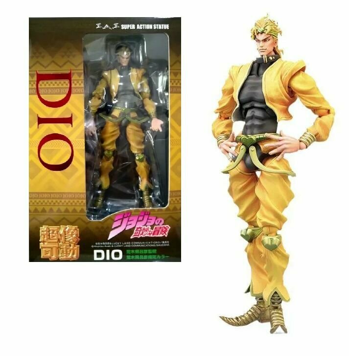 Ywy. горячиеФигурка Невероятные приключения ДжоДжо Дио / Dio (17см, коробка) FAIE