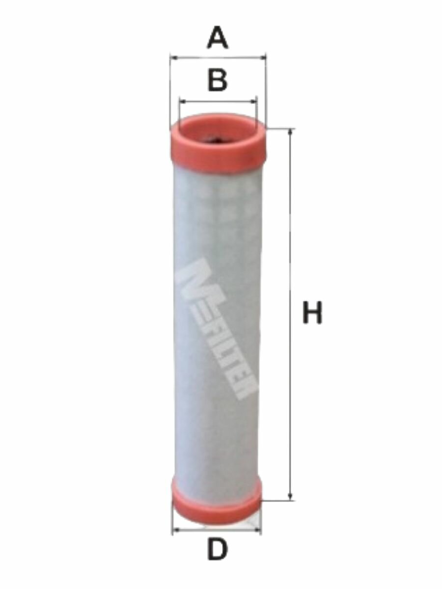 Фильтр воздушный вставка H344 d76 d61 LIEBHERR