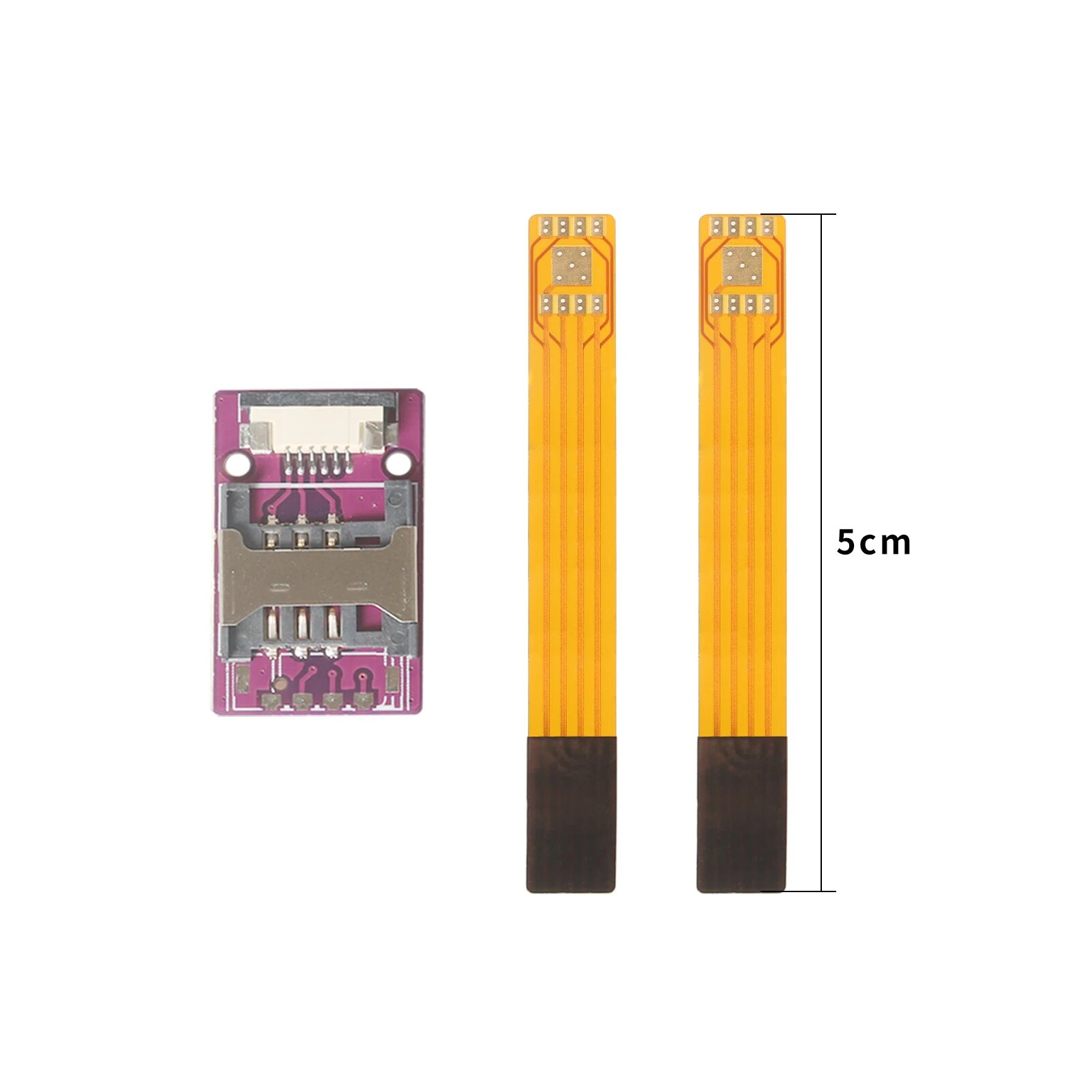 Переходник для сим-карты. Высокая термостойкость. 5*6 мм. Модификация чипа Wi-Fi. Пайка. 1pcs