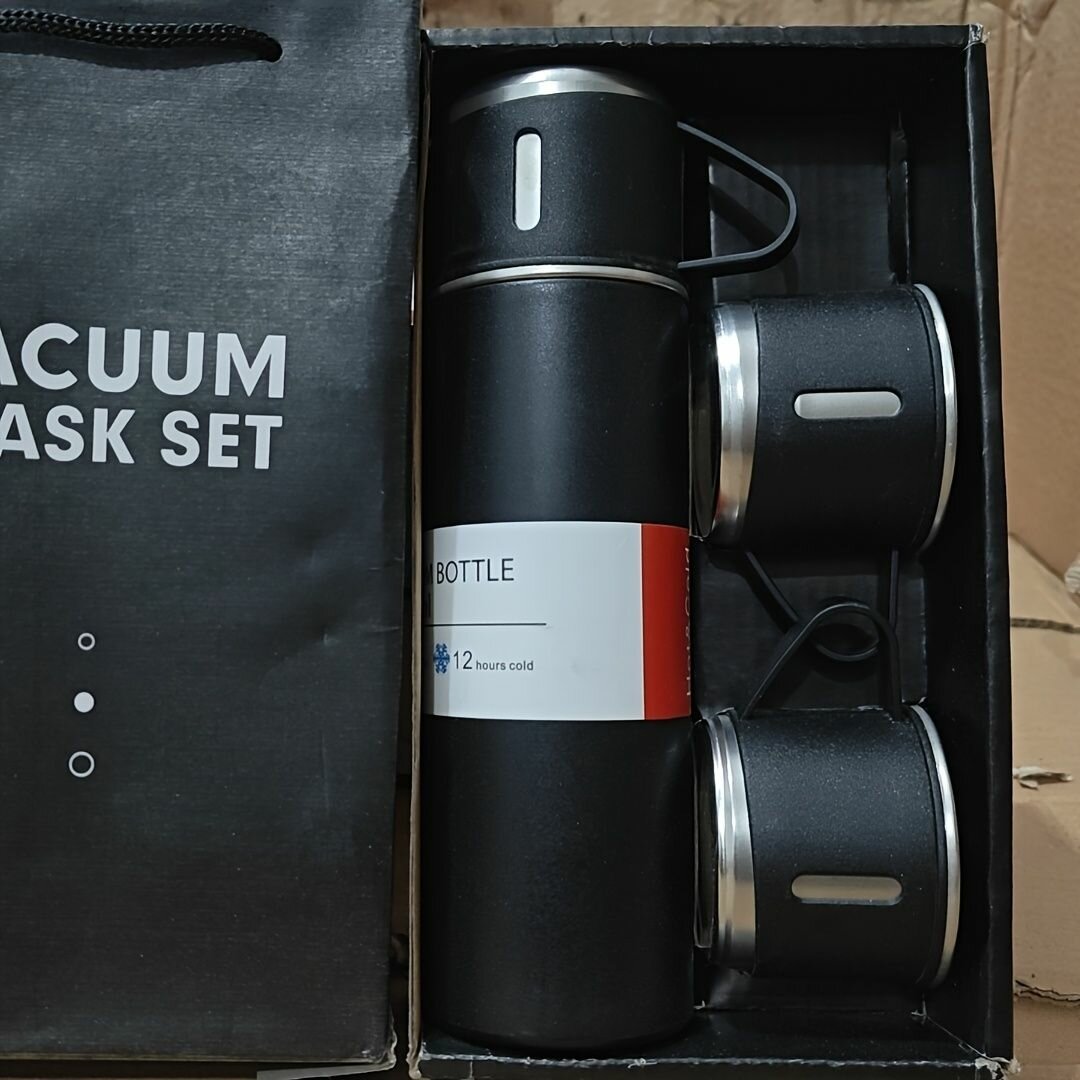 16.9 унций нержавеющей стали термокружка с крышкой - вакуумная бутылка для горячих и холодных напитков, идеальный кофе, чай и вода