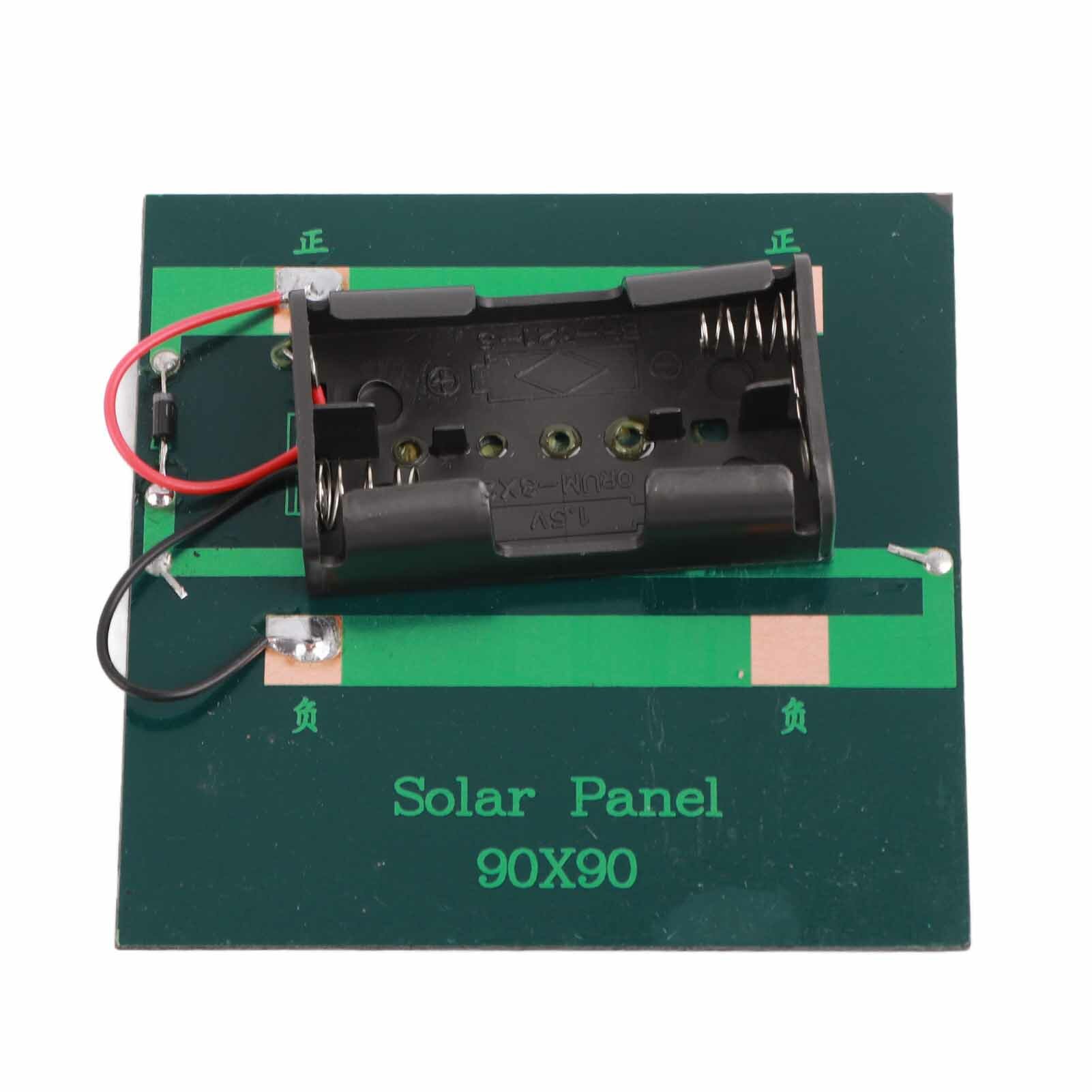 Solar Panel Charger Cell Charging Board 1W DC4V for 2xAA 1.2V Batteries Power Supply