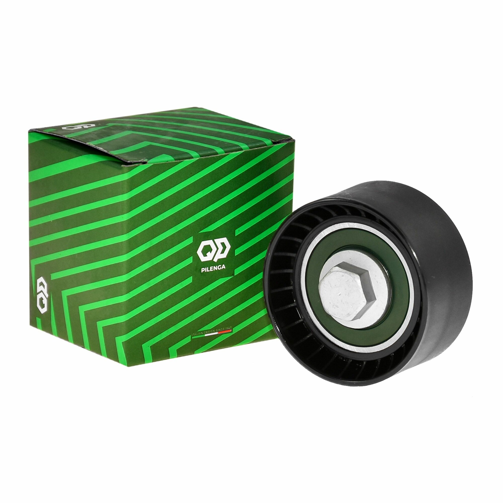 Ролик натяжителя ремня без эксцентрика для ВАЗ Лада Гранта, 2190, 2192, 2194, Калина 1117 арт PTP1571 PILENGA