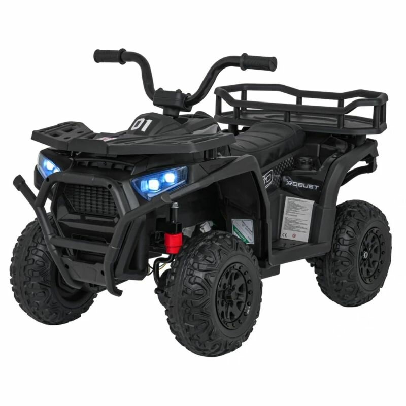 Квадроциклы и багги XMX Детский электромобиль квадроцикл X-Robust (черный, 24V, 4WD, пульт, EVA) - XMX651-24V-4WD-BLACK