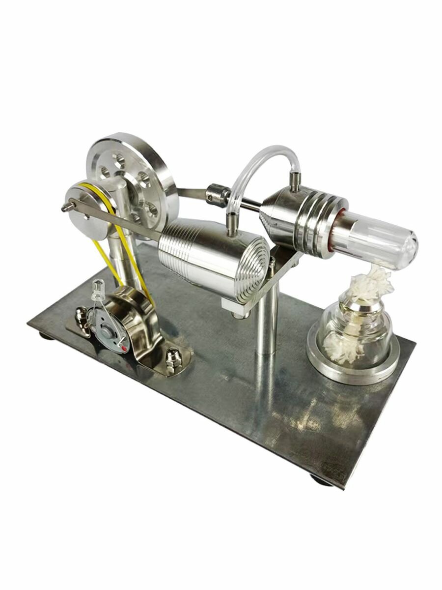 Модель двигателя внутреннего сгорания; для выработки электроэнергии; с подсветкой