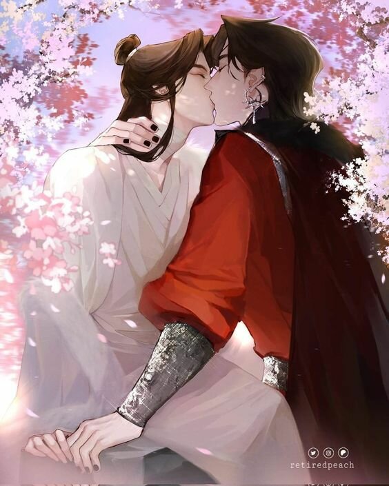 Алмазная Картина "Благословение Небожителей Аниме" 5D Круглый Бриллиант 40х50 См.