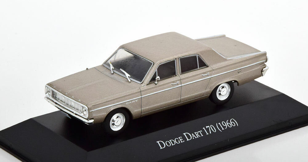 Модель коллекционная ALTAYA Dodge dart 170 1966 silver