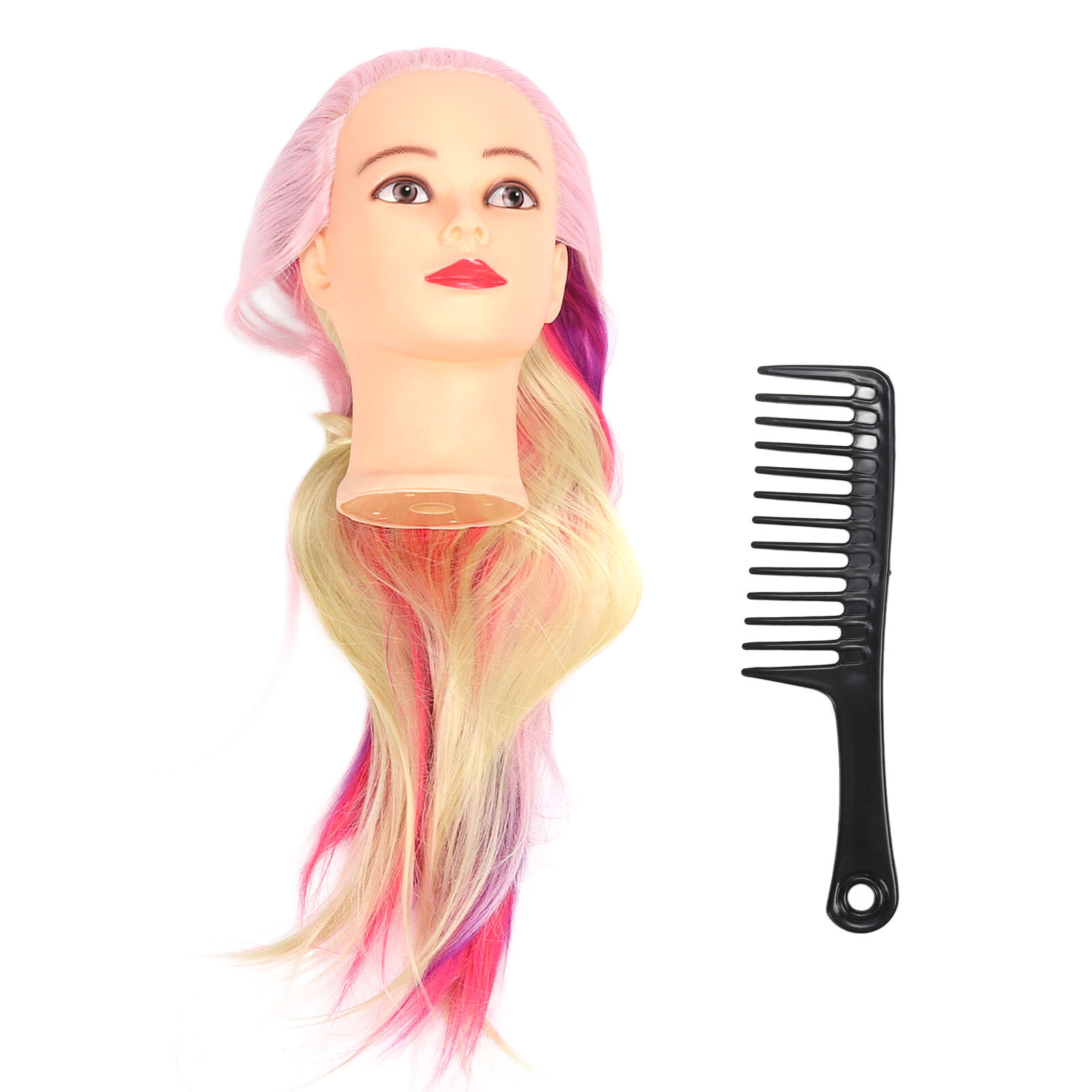 Учебная кукла-манекен для парикмахерских услуг, манекен для практики в области косметологии, 4 цвета.