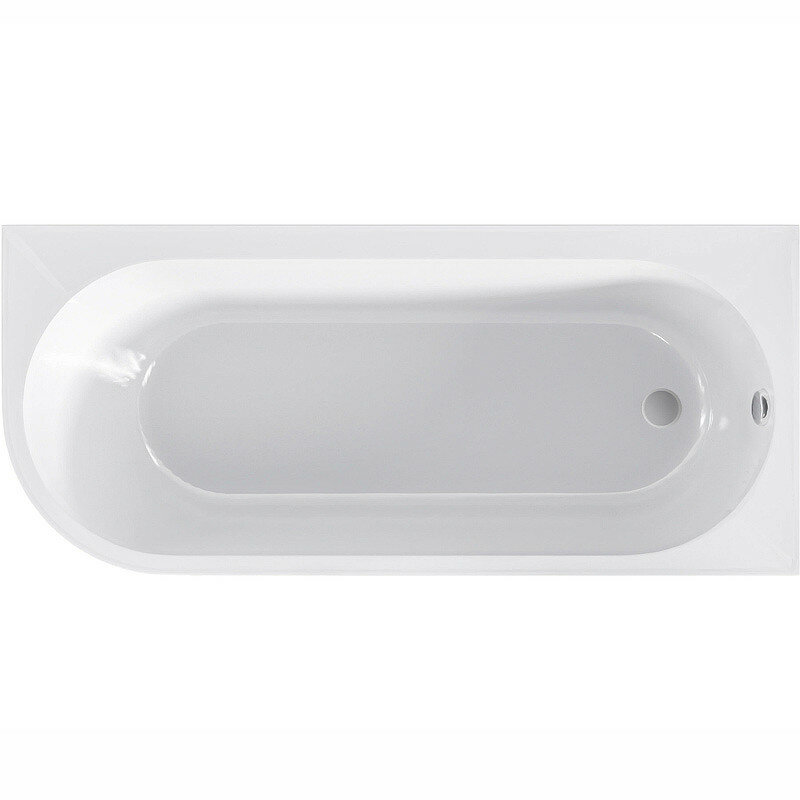 Акриловая ванна Bas Веста 170x75 R В 00144 без гидромассажа