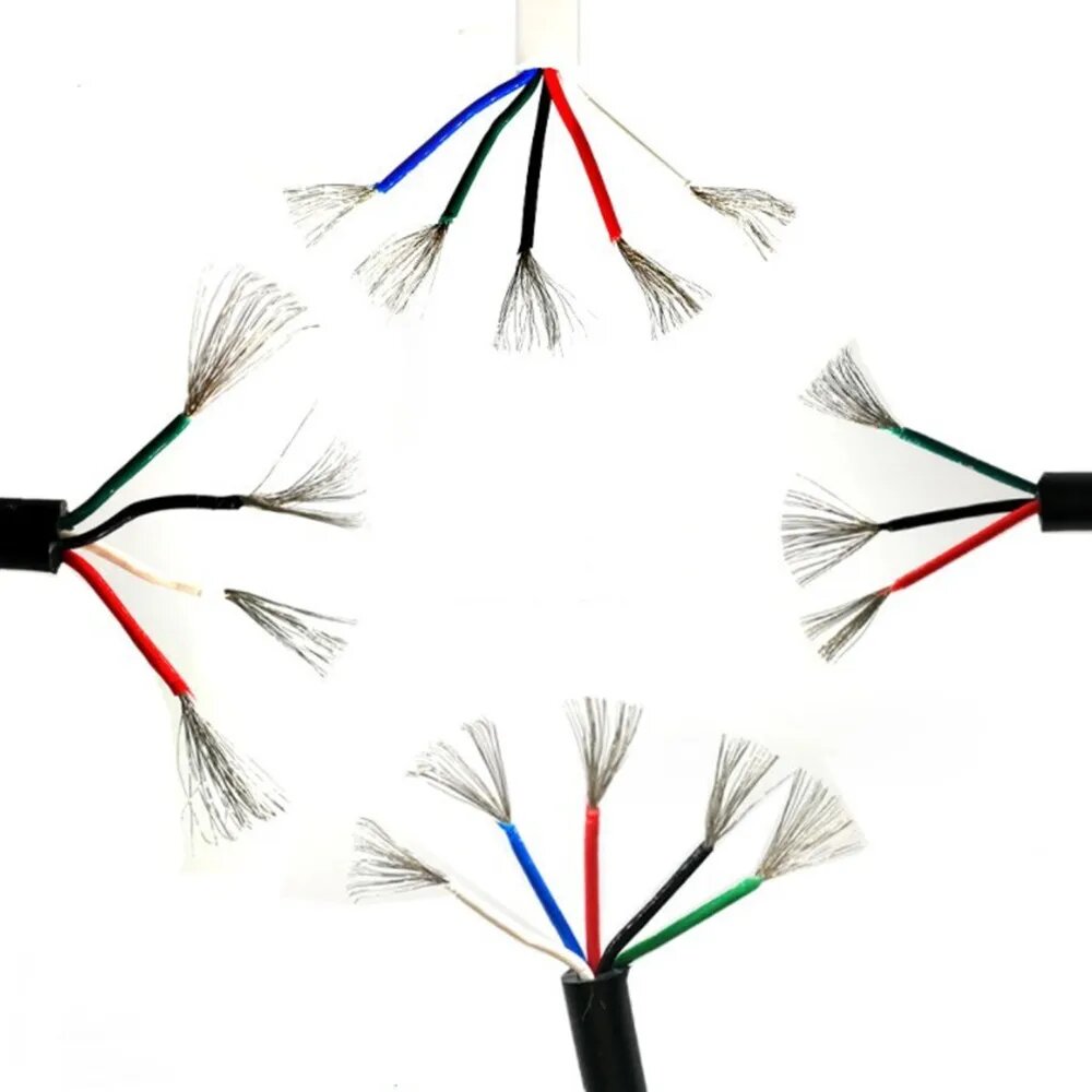 YOULORT провод для ручки паяльника T12 4-жильный/5-жильный 4-core 1.5M