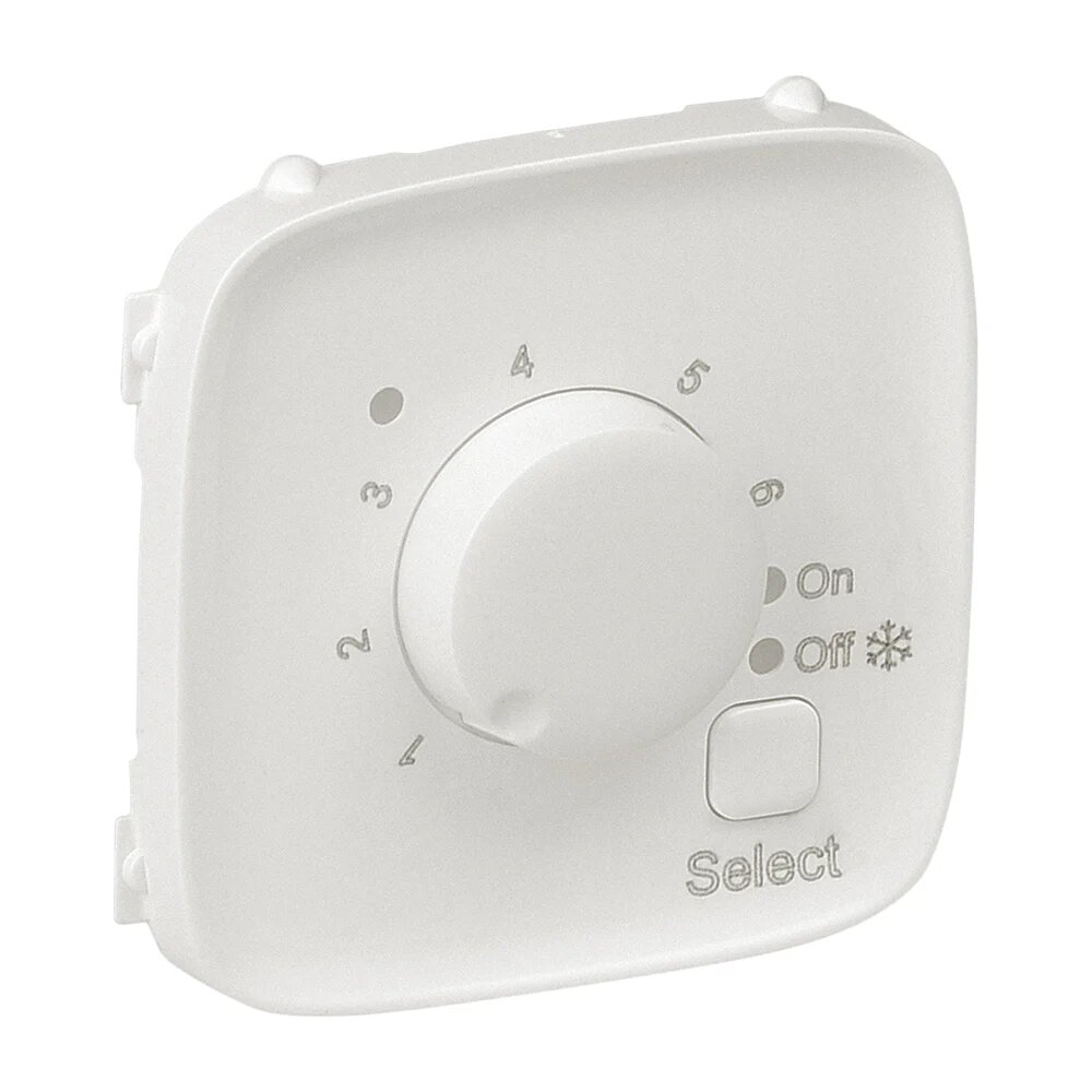 Legrand Valena ALLURE. Лицевая панель для термостата для теплых полов. Жемчуг 755329