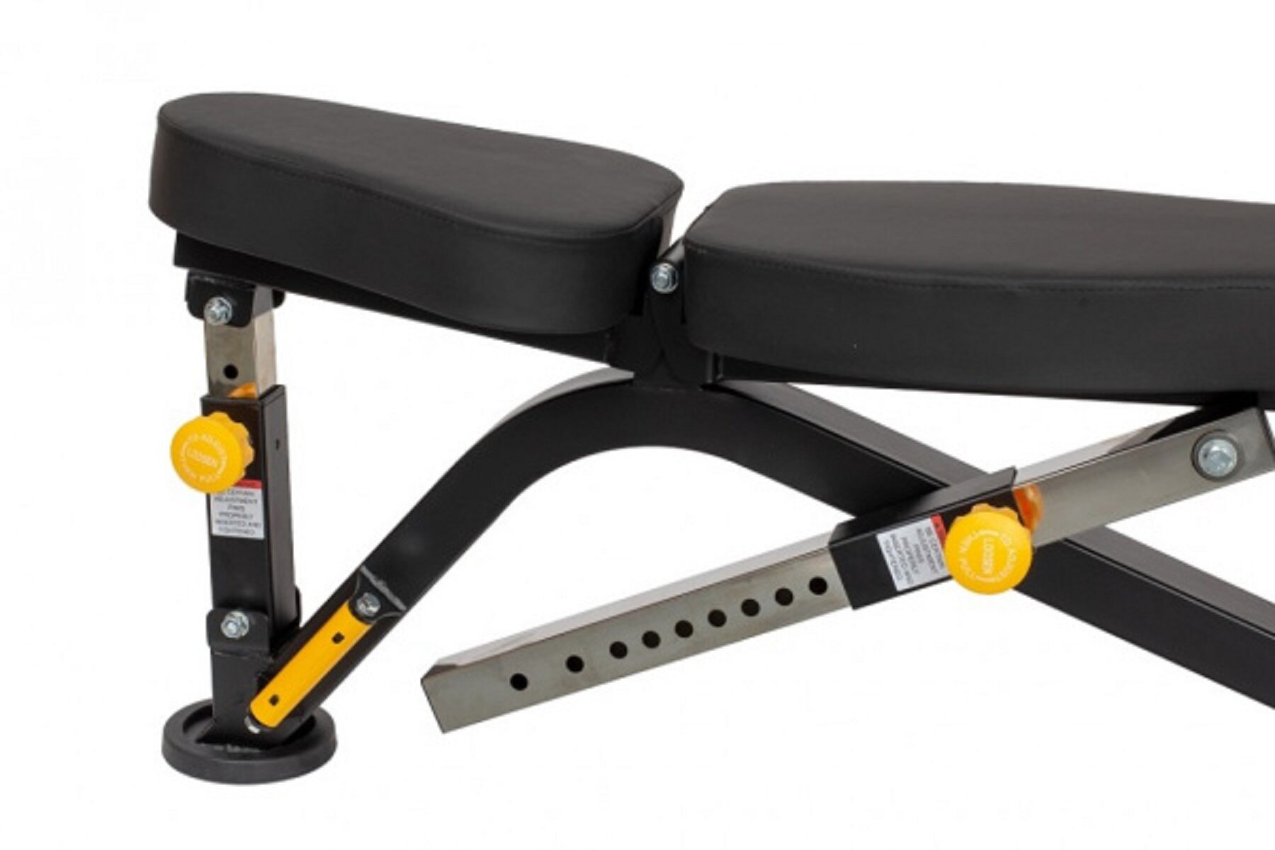 Скамья универсальная REBEL-B6 черный, антискользящее покрытие, 73x50x3 мм, 21кг