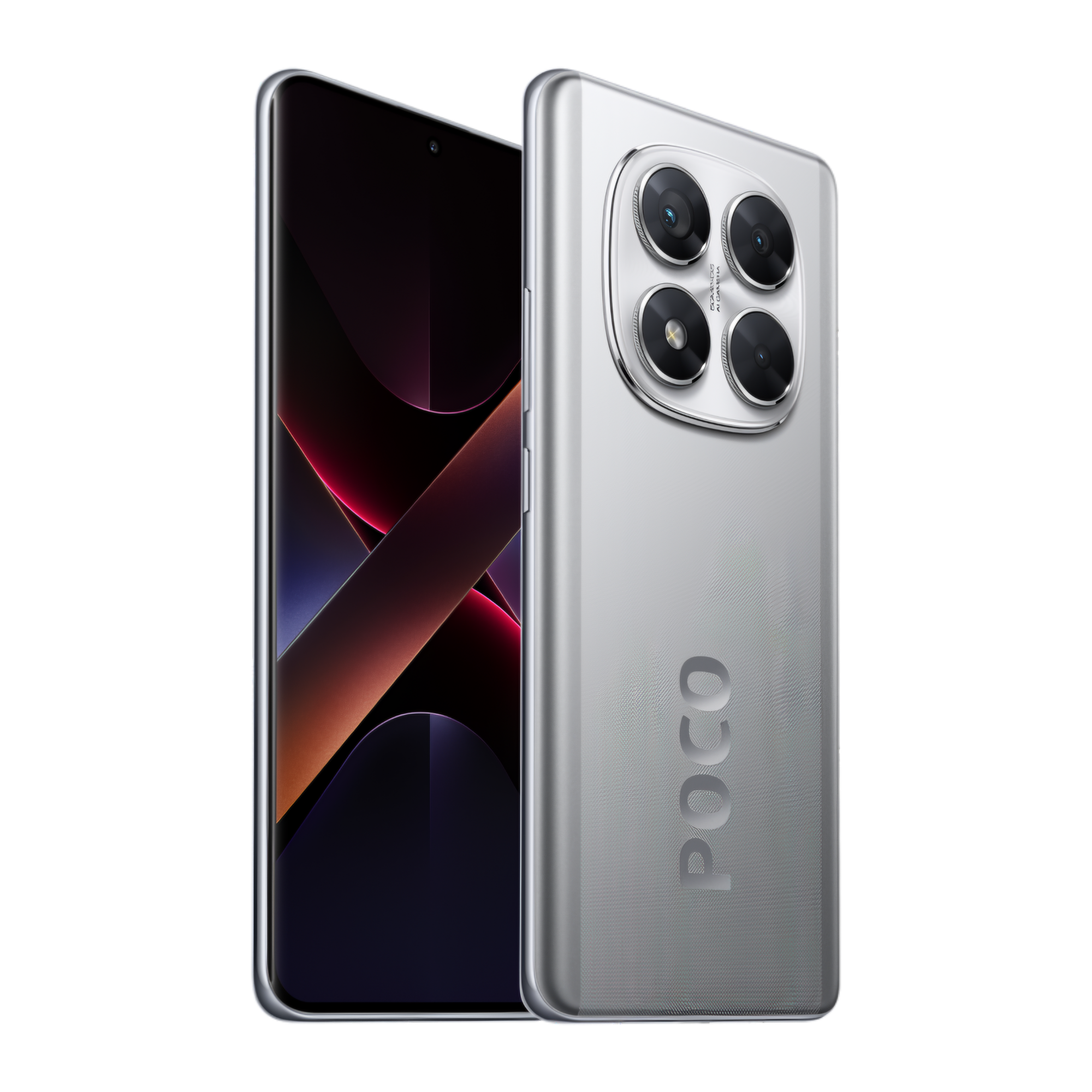 Смартфон POCO X7 8/256 ГБ серебристый (EU) [6.67”, AMOLED, 120 Гц, Dimensity 7300 Ultra, 50 МП, 5110 мА·ч, 5G, IP68]