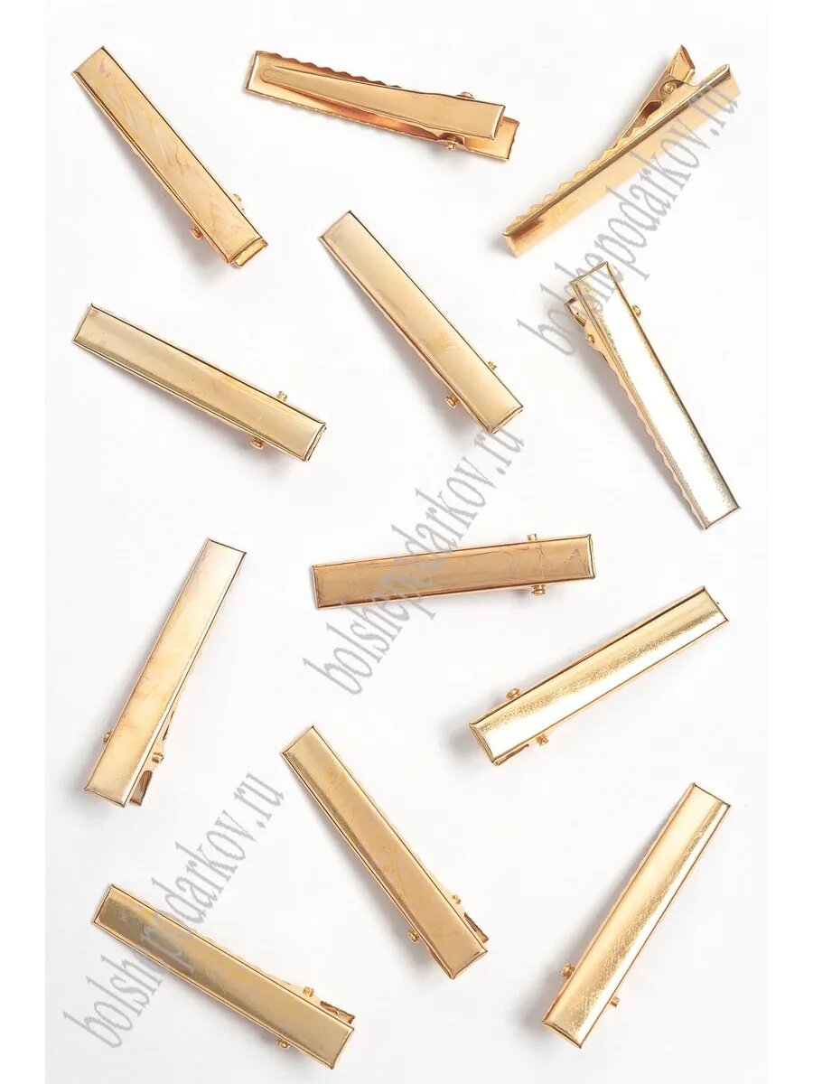 Зажим металлический 4,5 см (10 шт)