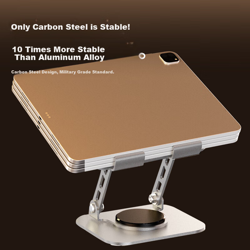 BZBC Tablet Stand iPad Phone Stand Desktop Bedside Tablet Computer Stand Lazy Person Drawing Reading Live Streaming Chicken Eating Multi-function Folding 13-inch Universal