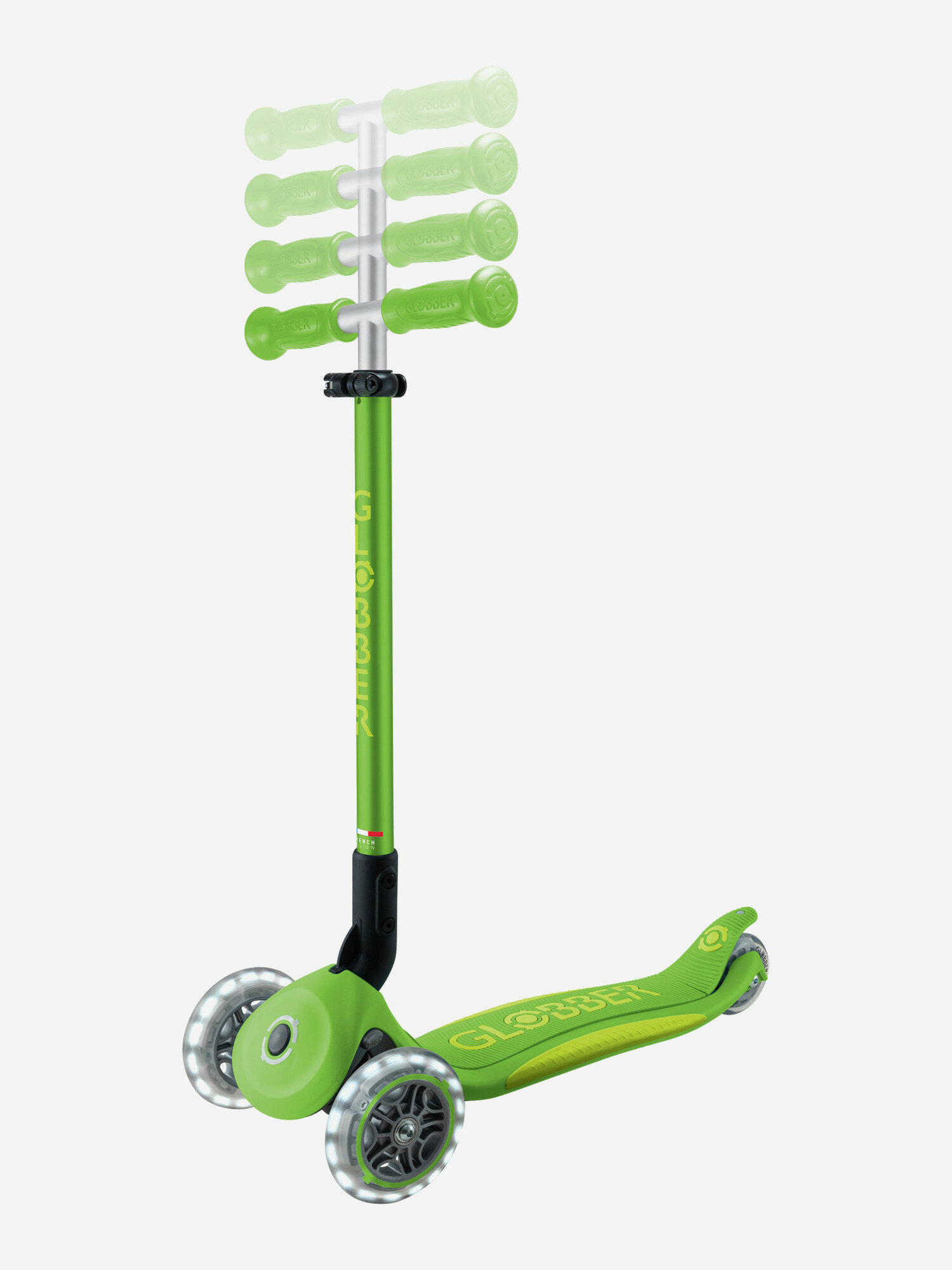 Самокат Globber PRIMO FOLDABLE PLUS LIGHTS V2 — фото 1