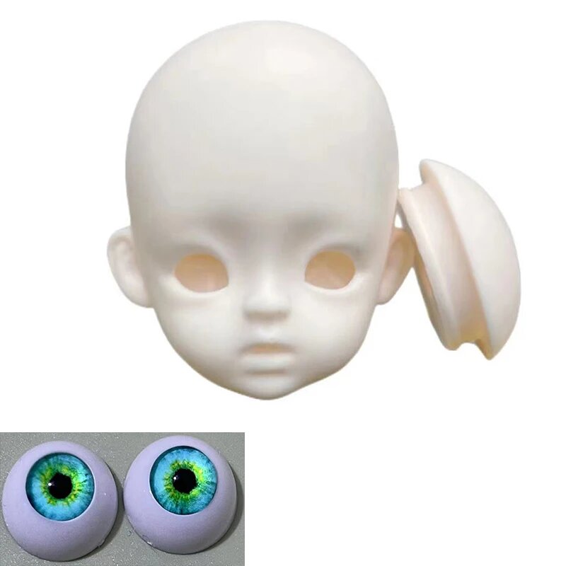Кукла-голова BJD 30 см, пластик, цвет 11, с телом