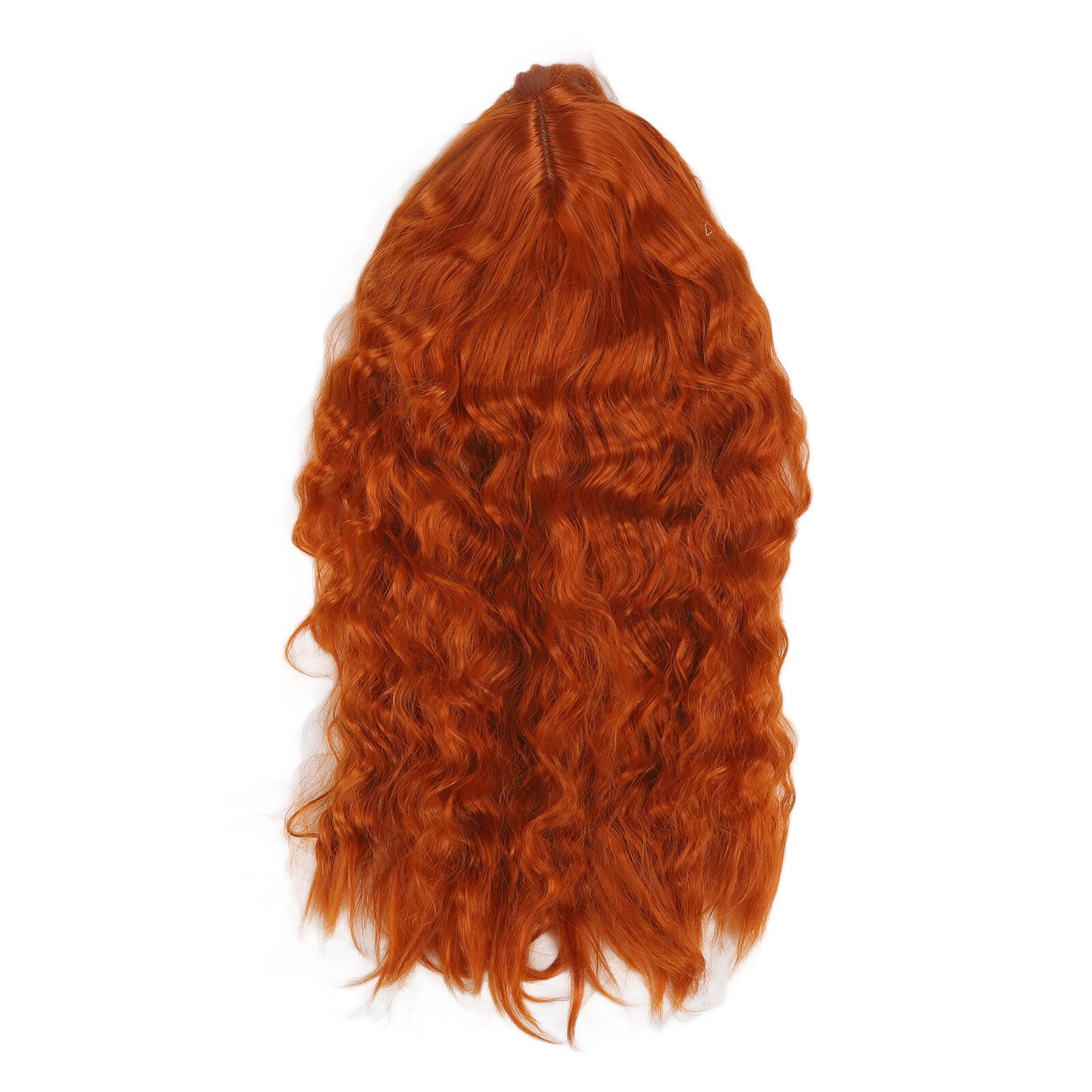 Женские парики повседневная мода долго вьющиеся волнистые волосы для женщин для женщин ежедневная вечеринка Используйте Dirty Orange