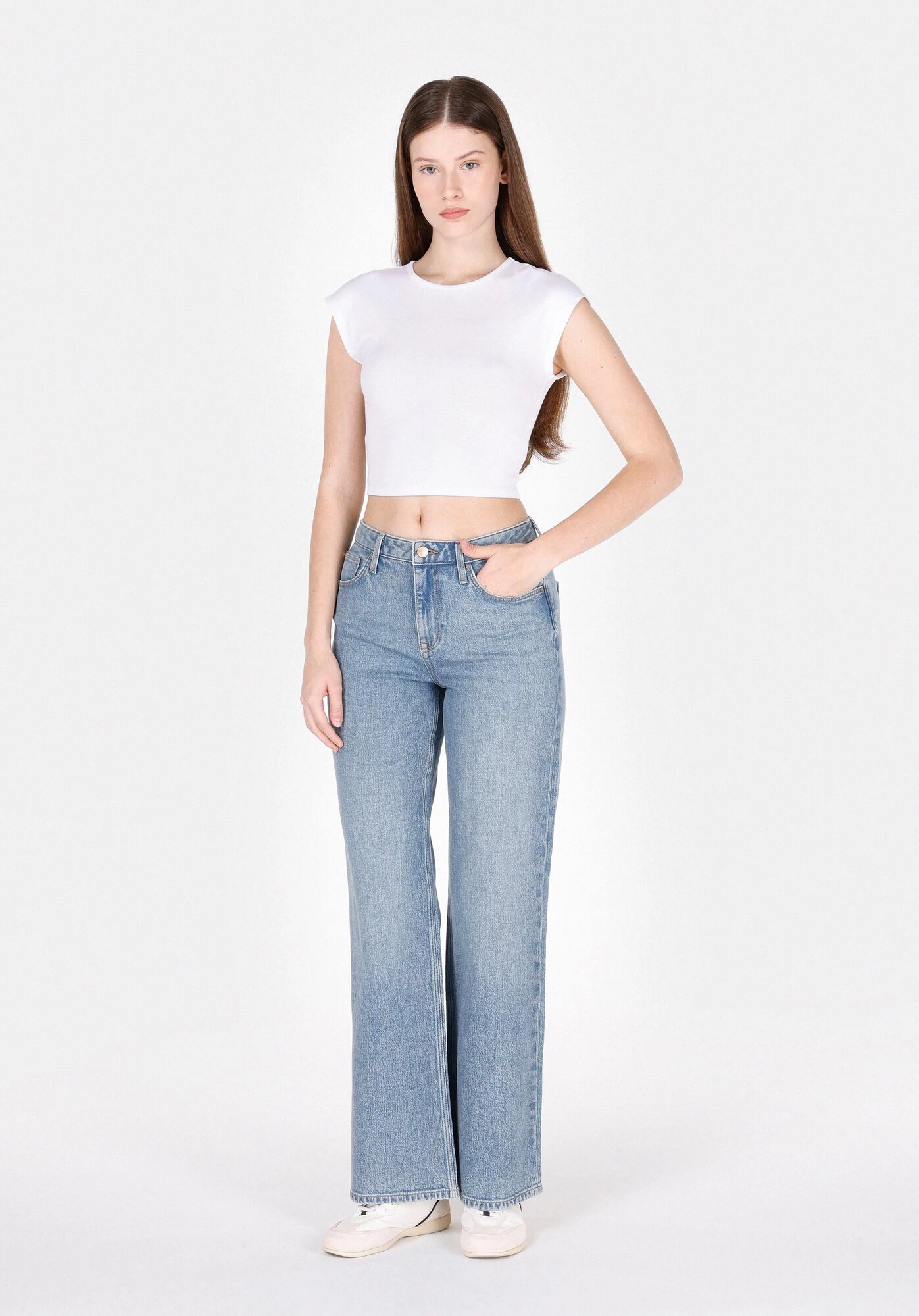 Джинсы широкие 970 BERRY Regular Fit 