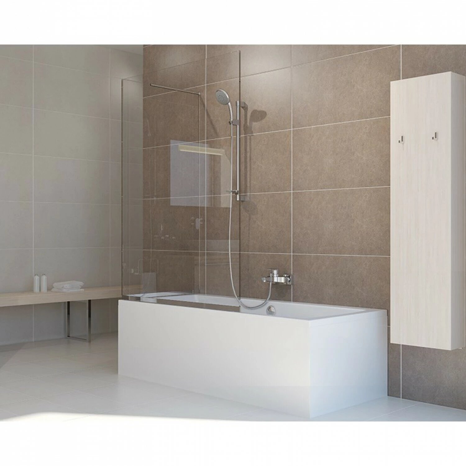 Комплектующие к ваннам VITRA 51480006000 ABS-панель декоративная 170 см