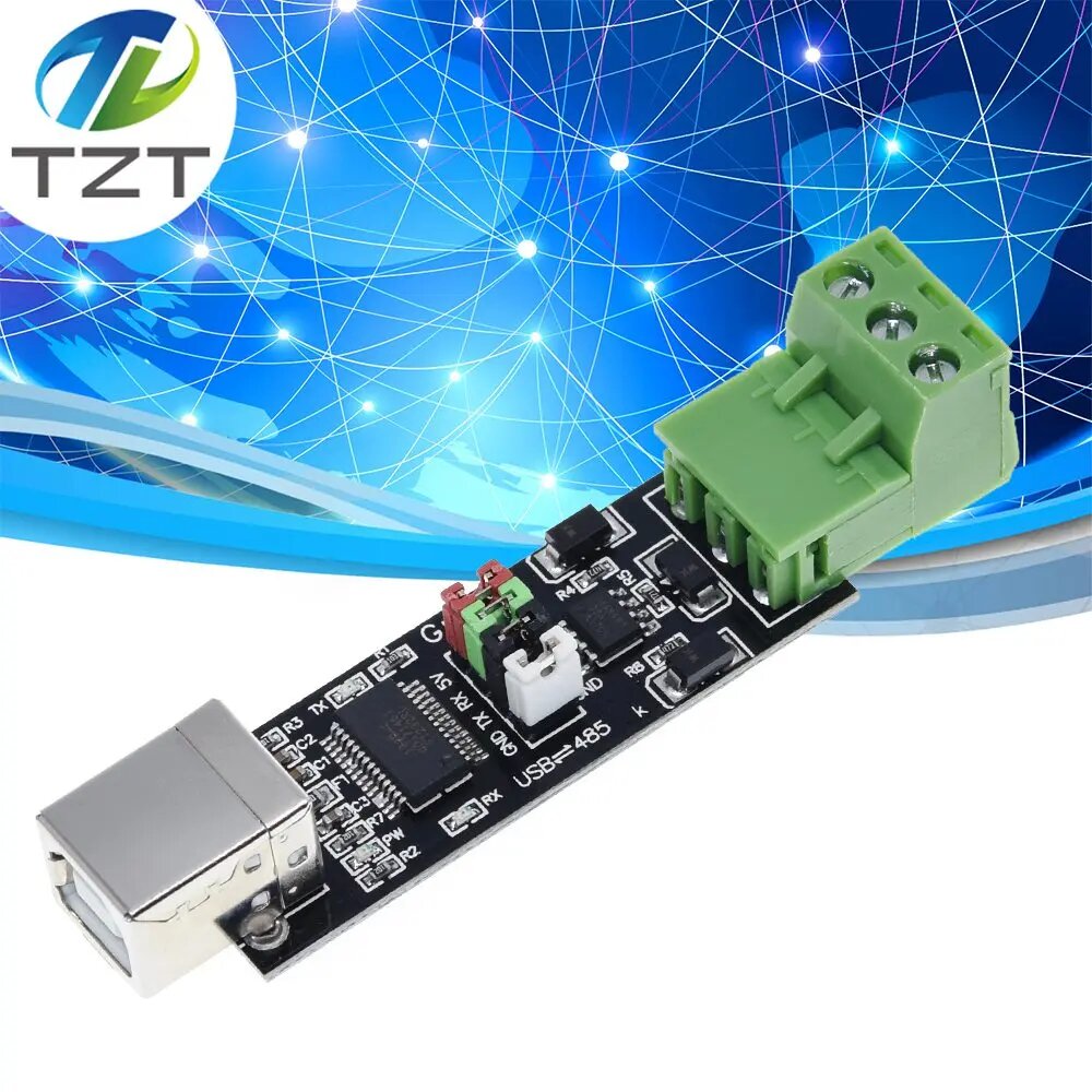 FT232 USB 2.0 в TTL RS485 Адаптер последовательного преобразователя Модуль FTDI FT232RL SN75176 двойная функция двойная для защиты