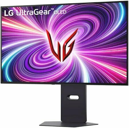 Монитор LG 31.5 UltraGear 32GS95UV-B черный OLED LED 16:9 HDMI M/M матовая HAS Piv 275cd 178гр/178гр
