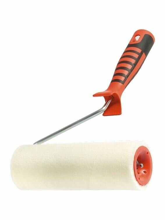 Валик "Велюр" с двухкомпонентной ручкой, 180 мм, ворс 4 мм, D 48 мм, D ручки 6 мм, шерсть Matrix 80662