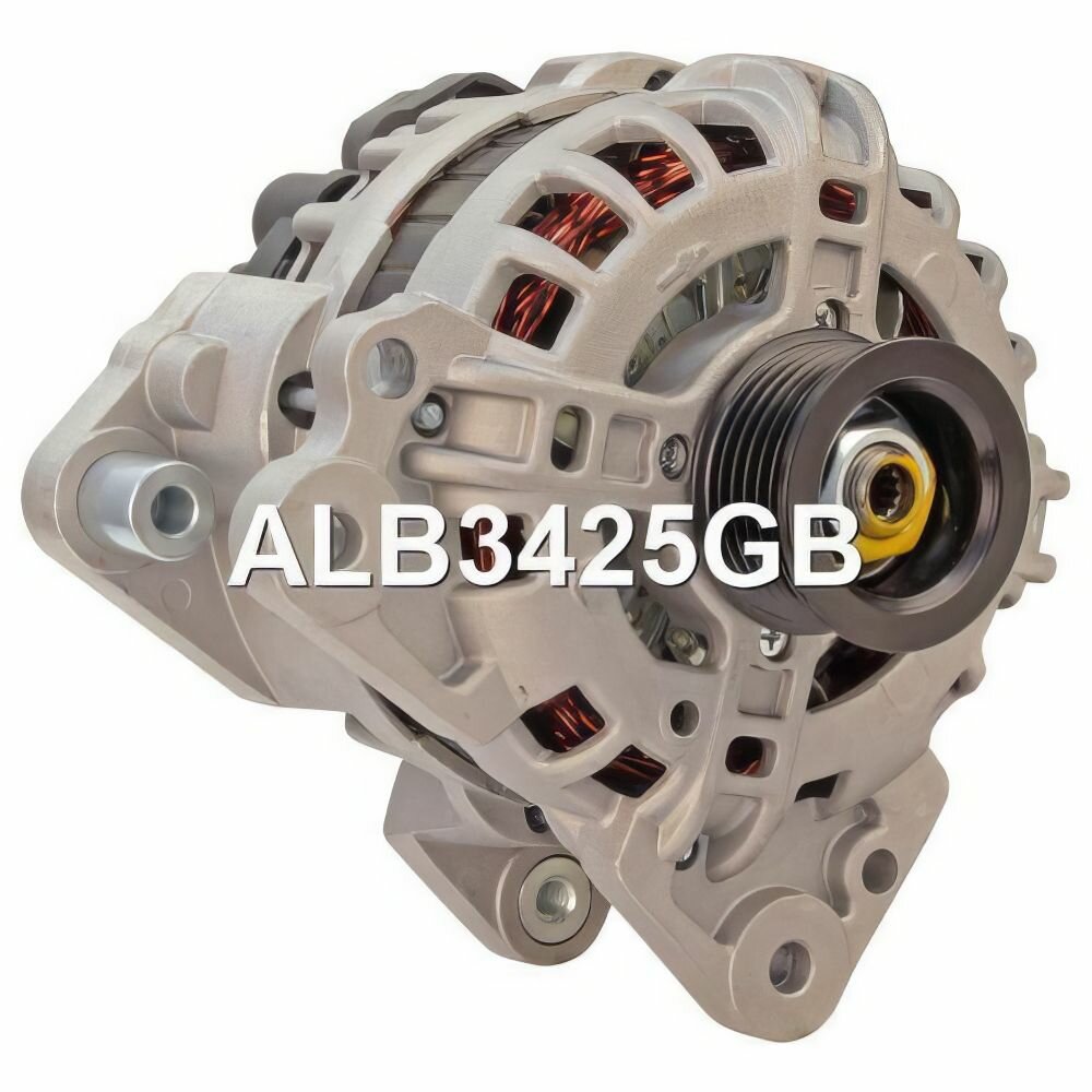 Генератор, для Фольксваген Гольф, Плюс Джетта 3, Пассат Поло, Туран, седан, Шкода Фабиа 2 Октавия Ситиго Ауди A3, Сеат Алтеа, Кордоба Ибица арт ALB3425GB