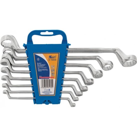Набор накидных ключей Kraft KT 700556, 8 предметов