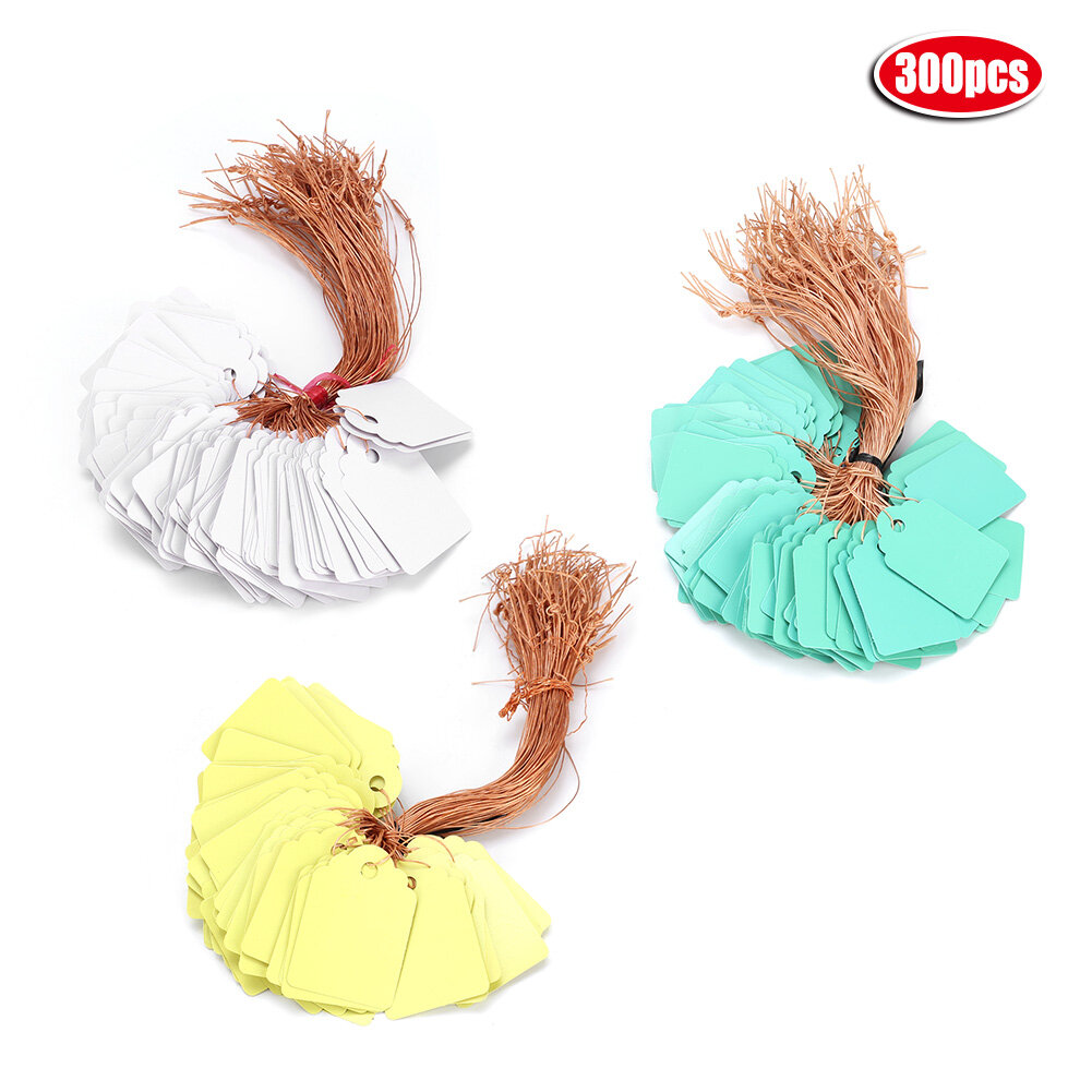 Plant Label, 3.6x2.5cm Reusable Waterproof PVC Label Hanging Tag, for Home Greenhouse