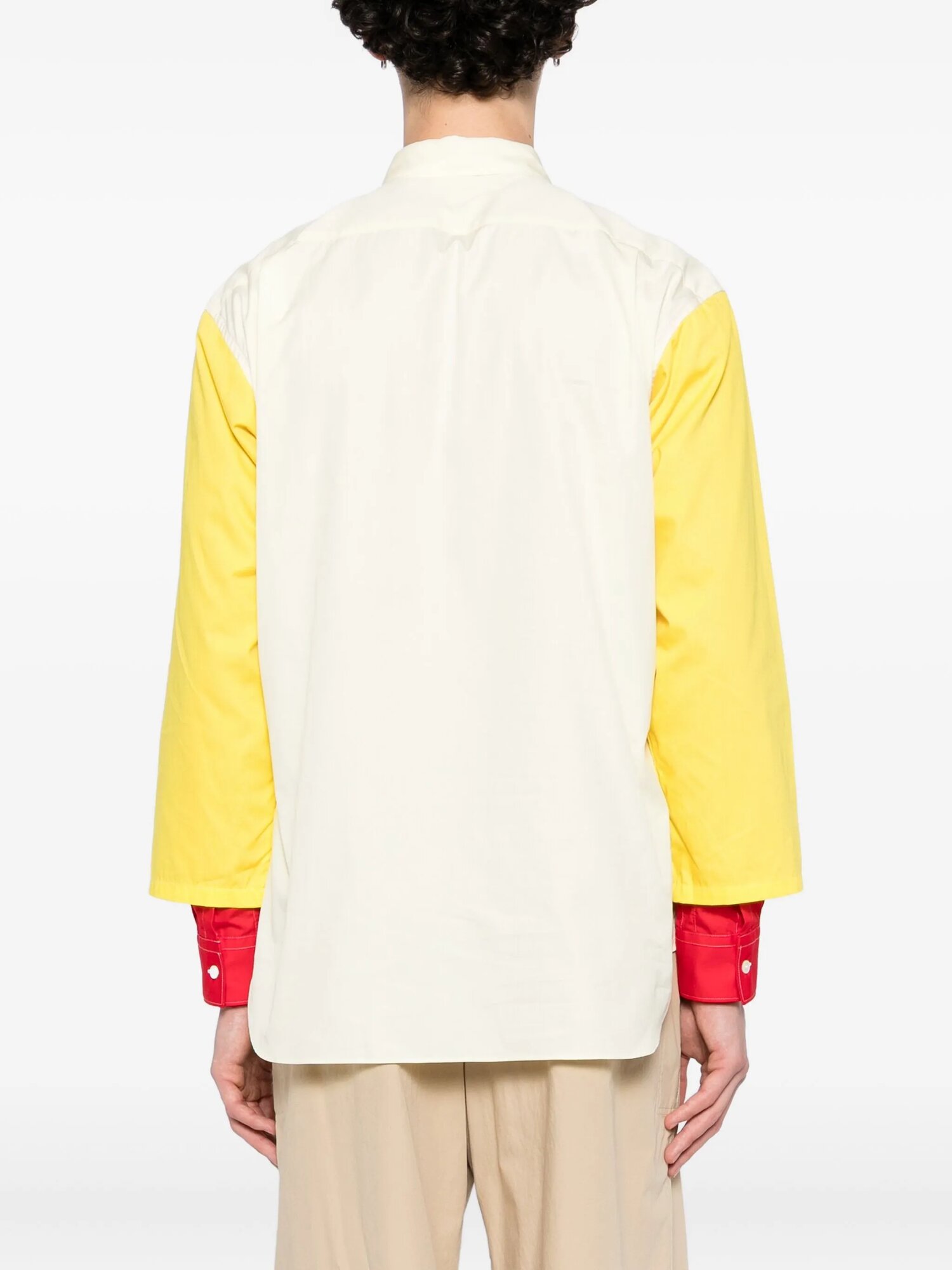 Рубашка Comme des Garcons SHIRT, размер M, yellow — фото 1