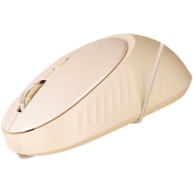 Мышь беспроводная HP HUIPU M231-G Bluetooth, sweet and light milk tea, тихая, двухрежимная, совмести
