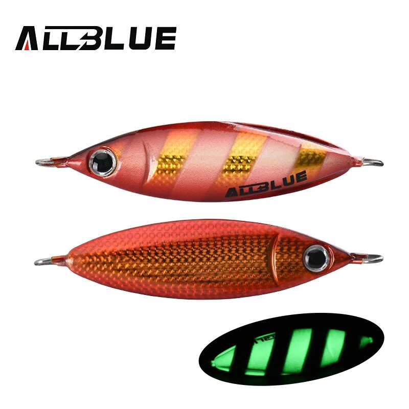 ALLBLUE S-BENT блесна 40г/60г Оранжевый, 20g, Color B