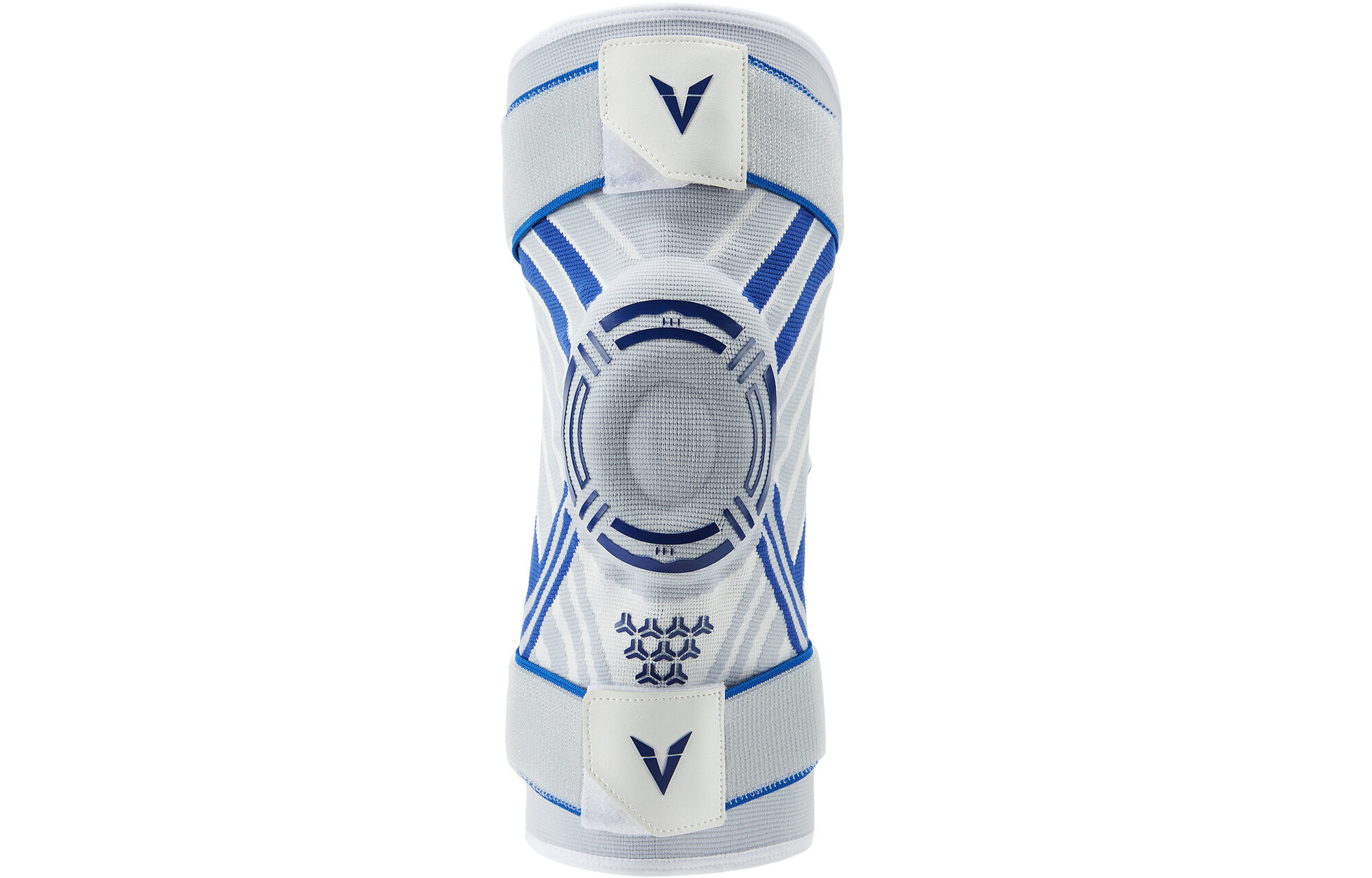 Наколенники унисекс VEIDOORN для бега, велоспорта и баскетбола, цвет: challenge white blue, размер: