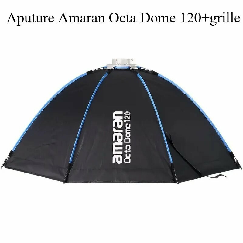 Софтбокс Aputure Amaran Octa Dome 120, Быстросъемный восьмиугольный зонт-софтбокс с сеткой для Amaran 300c 150c 200xS 60xS 300x 600xPro