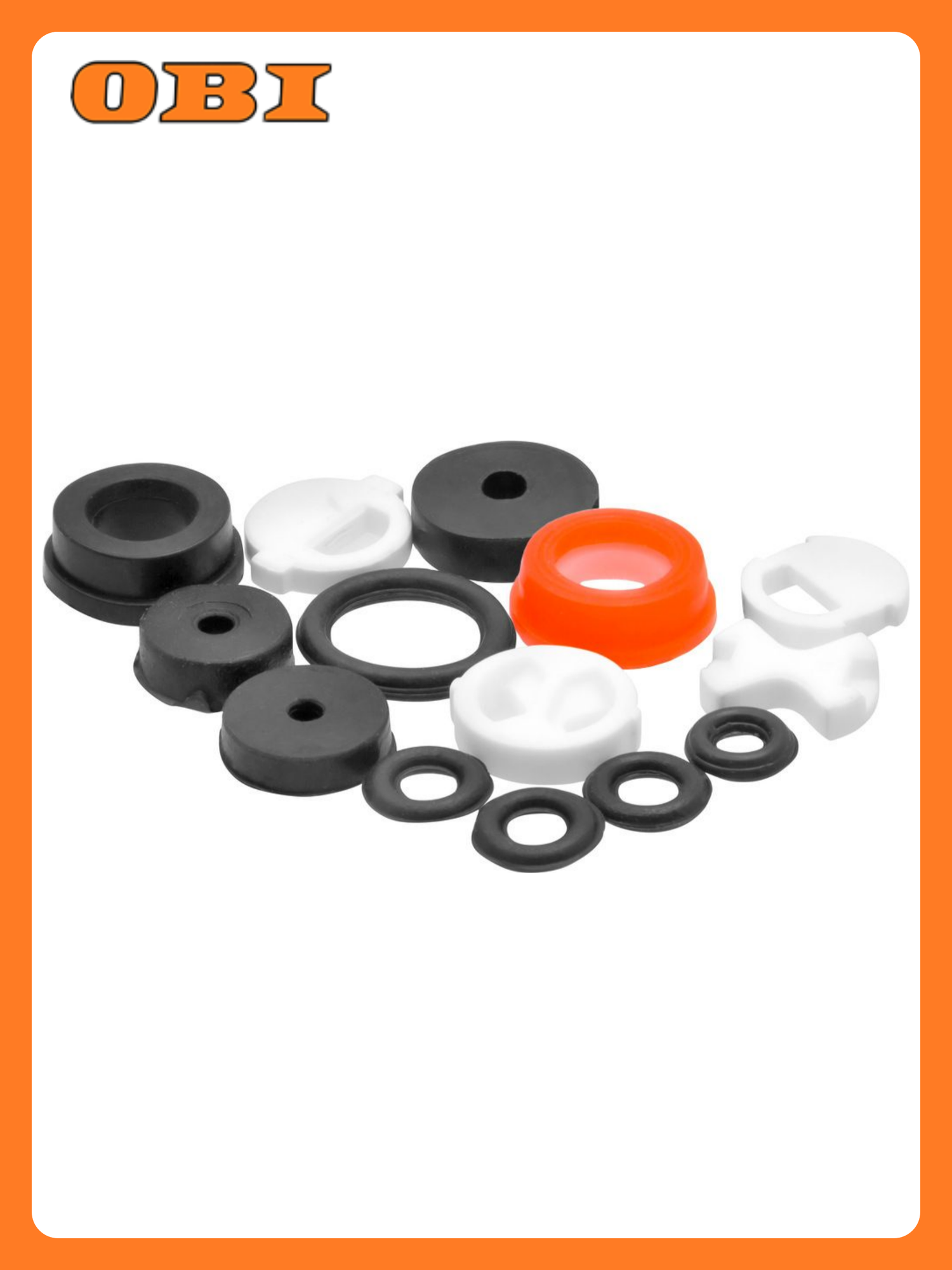 Ремонтный набор MasterProf, для кран-букс, резина, 10 предметов