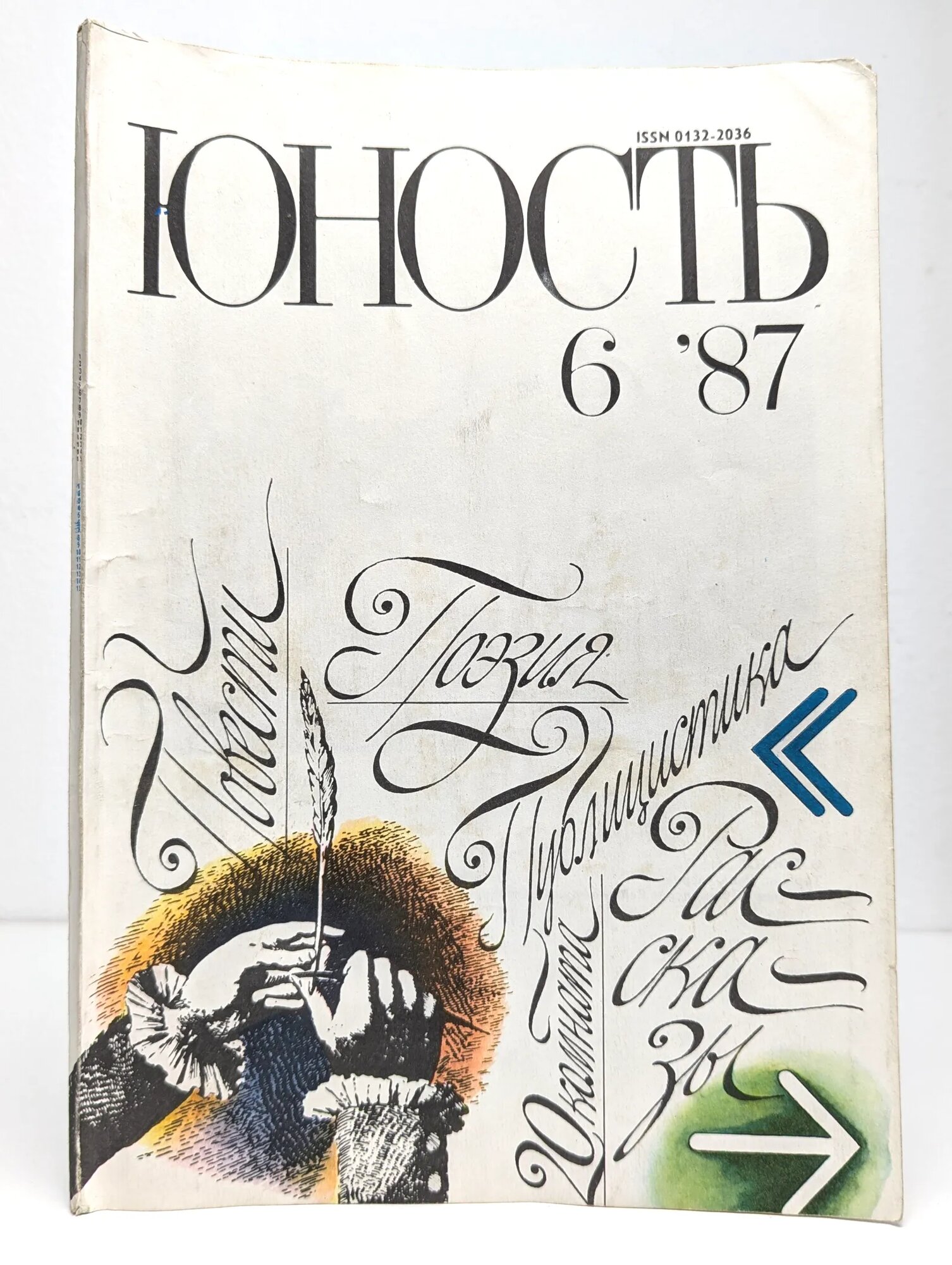 Журнал Юность. Выпуск №6, 1987 Сборник 1987