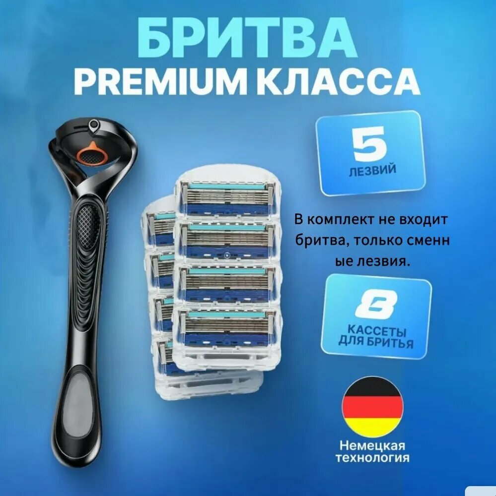 Сменные кассеты для мужских бритв