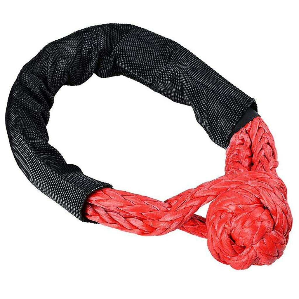 Мягкий синтетический строп для эвакуации 38000 фунтов 1/2" x 22", красный