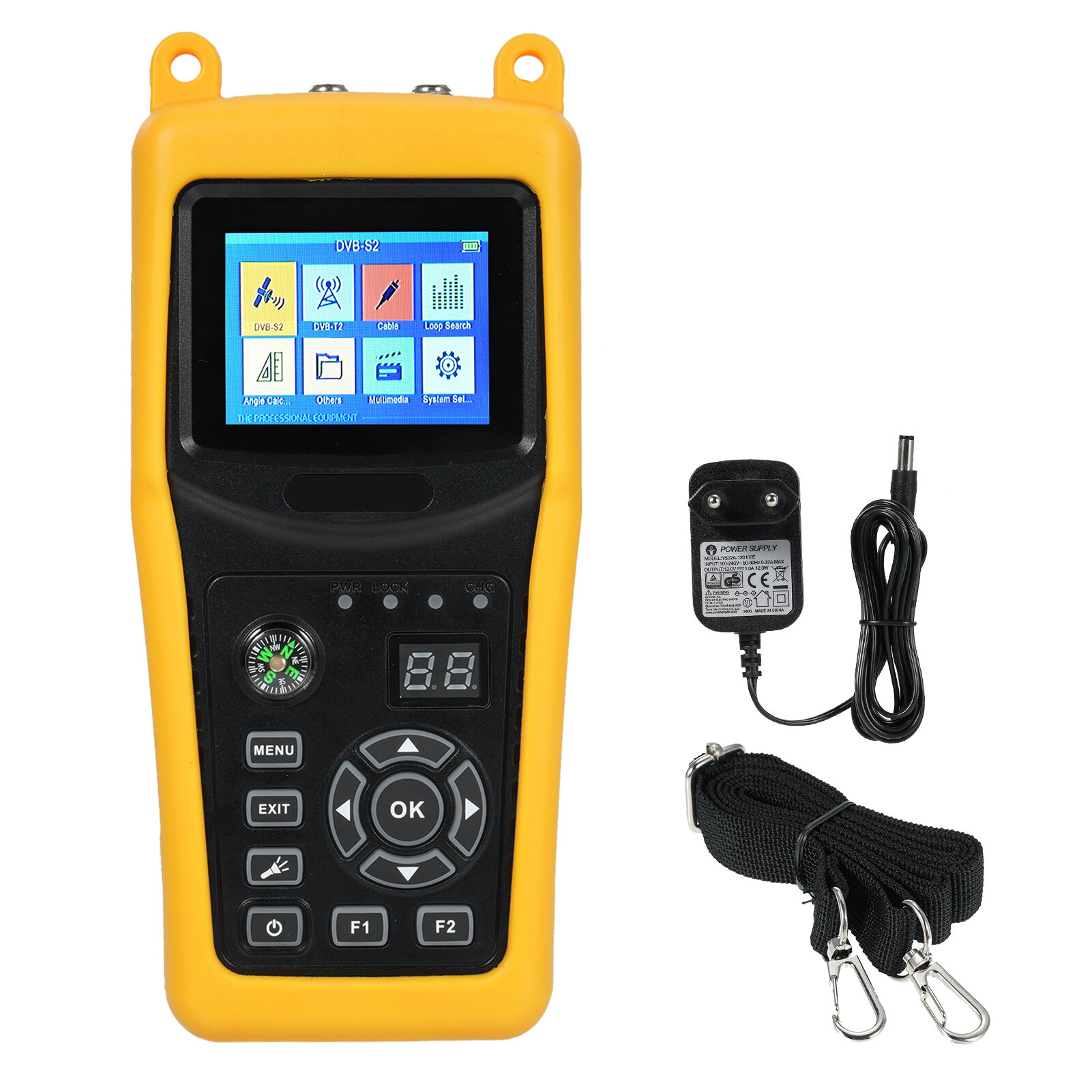 Цифровой измеритель сигнала Satlink ST-5032, 950 2150 МГц, ЖК-экран, компас