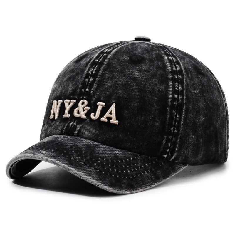 Мягкая и жесткая текстурка JYL Бейсболка женская весенняя для отдыха защита от солнца джинсовая короткий козырёк / W-248