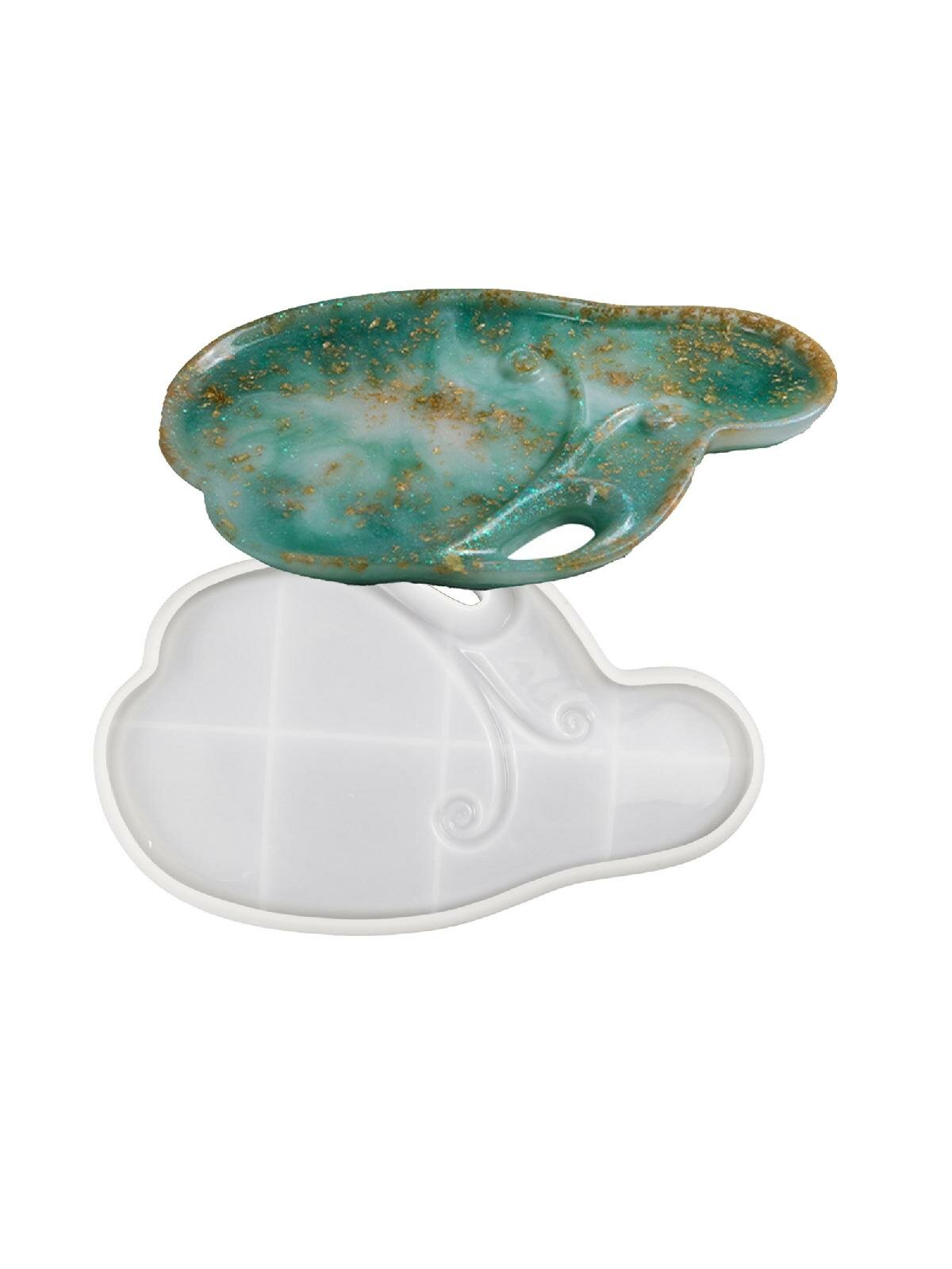 Лоток для хранения Силиконовая форма DIY Crystal Форма для нерегулярного лотка Формы из эпоксидной смолы