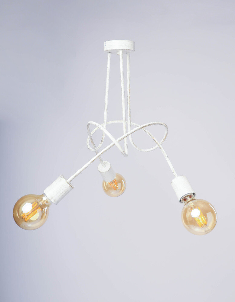 Потолочная люстра TANGO WHITE PATINA 10123 Adilux