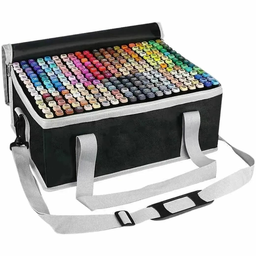 Набор маркеров Спиртовой, толщина: 1 мм, 262 шт. для скетчинга