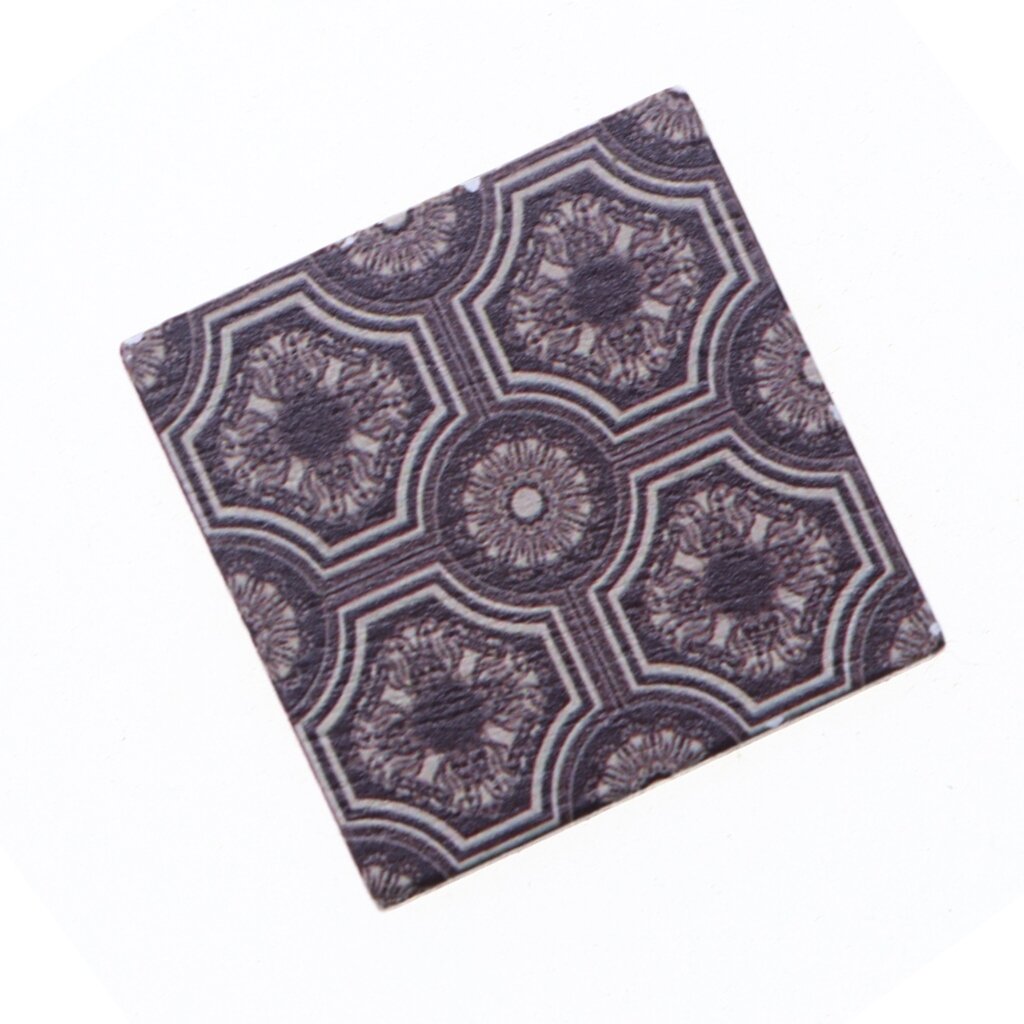 1 пакет из 9 шт, Кукольный домик мини-имитация кукольного домика с двусторонним деревянным полом-C