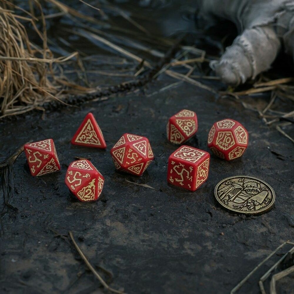 Кубы The Witcher Dice Set. Crones - Brewess — фото 1