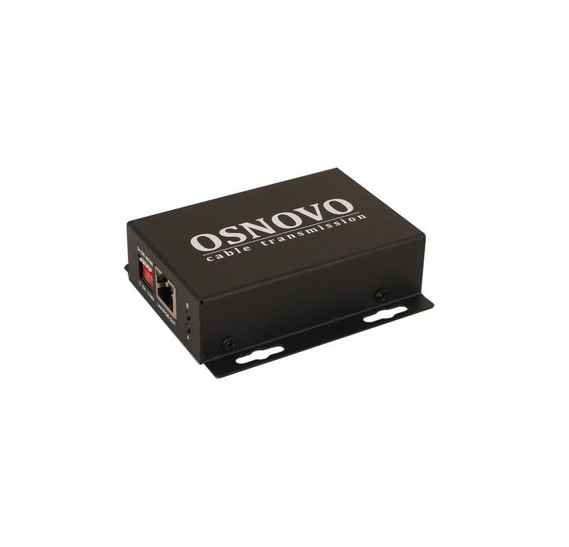 Удлинитель PoE E-PoE/1А 10M/100M Fast Ethernet на 400м OSNOVO 13249