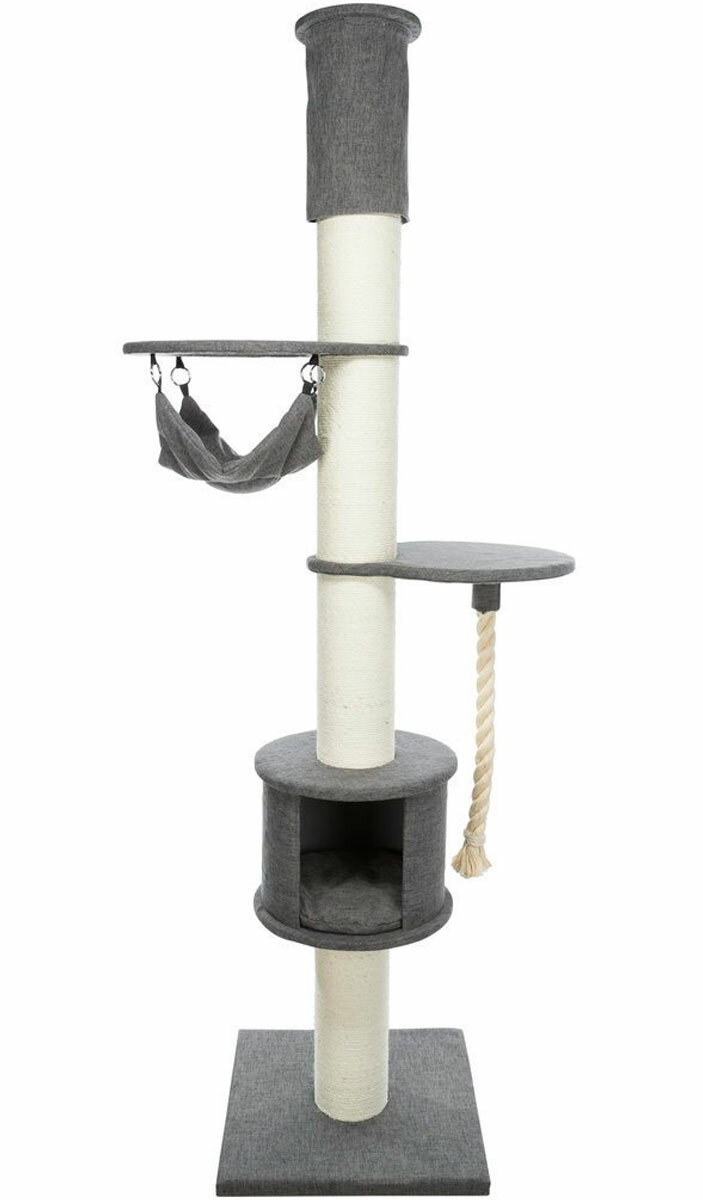 Домик когтеточка для кошек Trixie Fidele XXL полиэстер серый 250 см NEW 1 шт