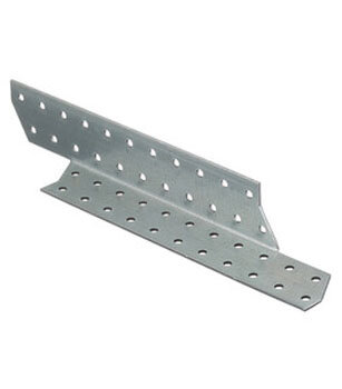 Держатель балки левый оцинкованный 290х40х40х2 мм (5 шт.)