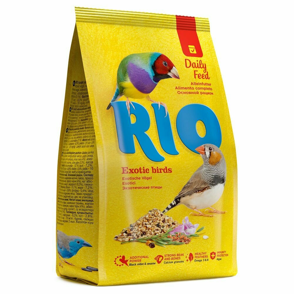 Корм RIO для экзотических птиц 500г